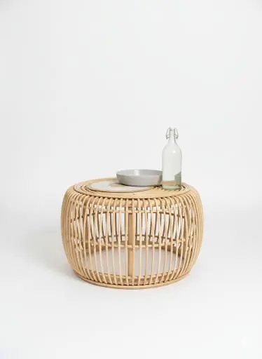 Bamboo low table | Sadu Designs